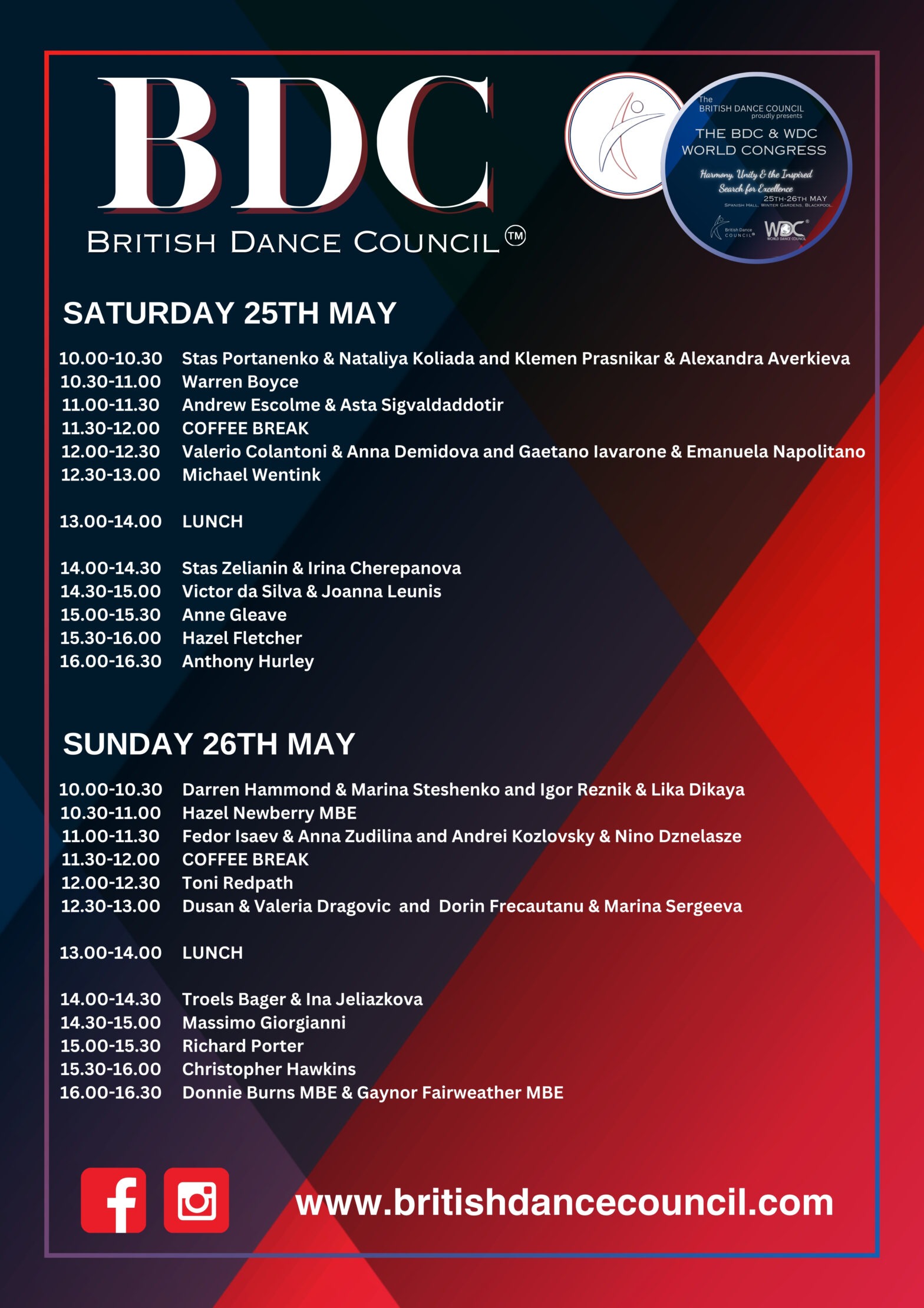 Events - British Dance Council