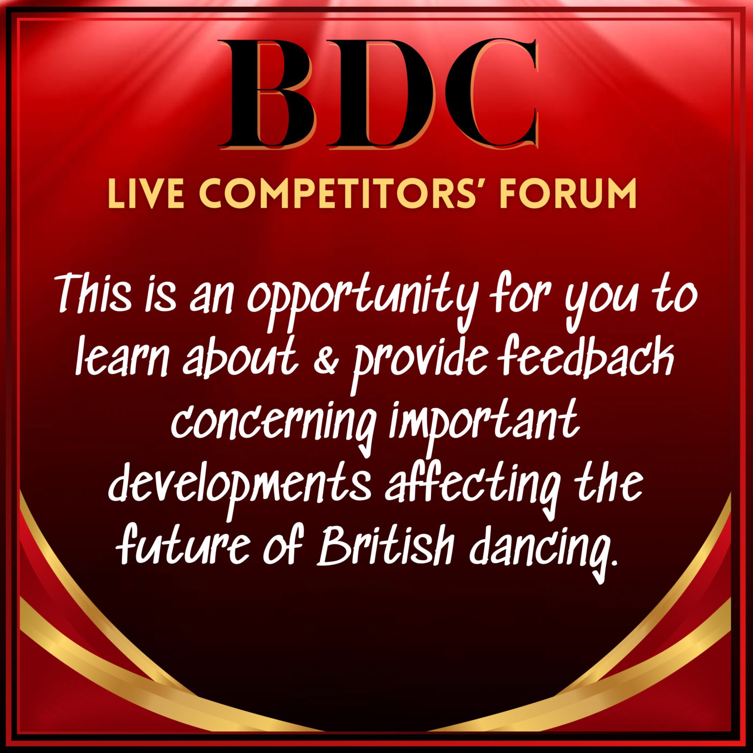 Forums - British Dance Council