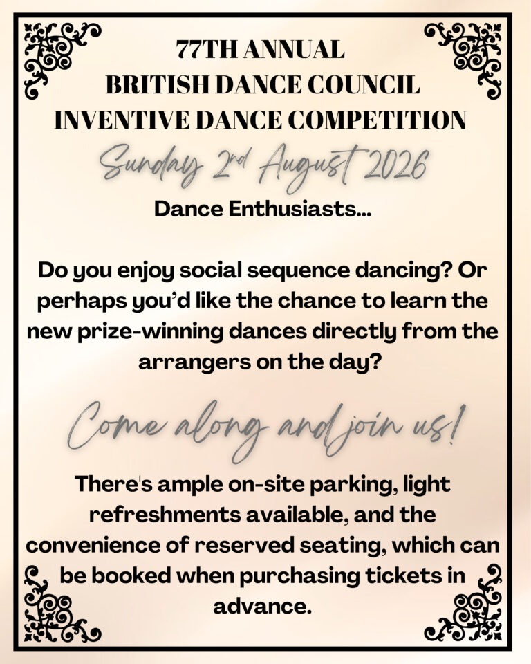 Sequence Home Page - British Dance Council