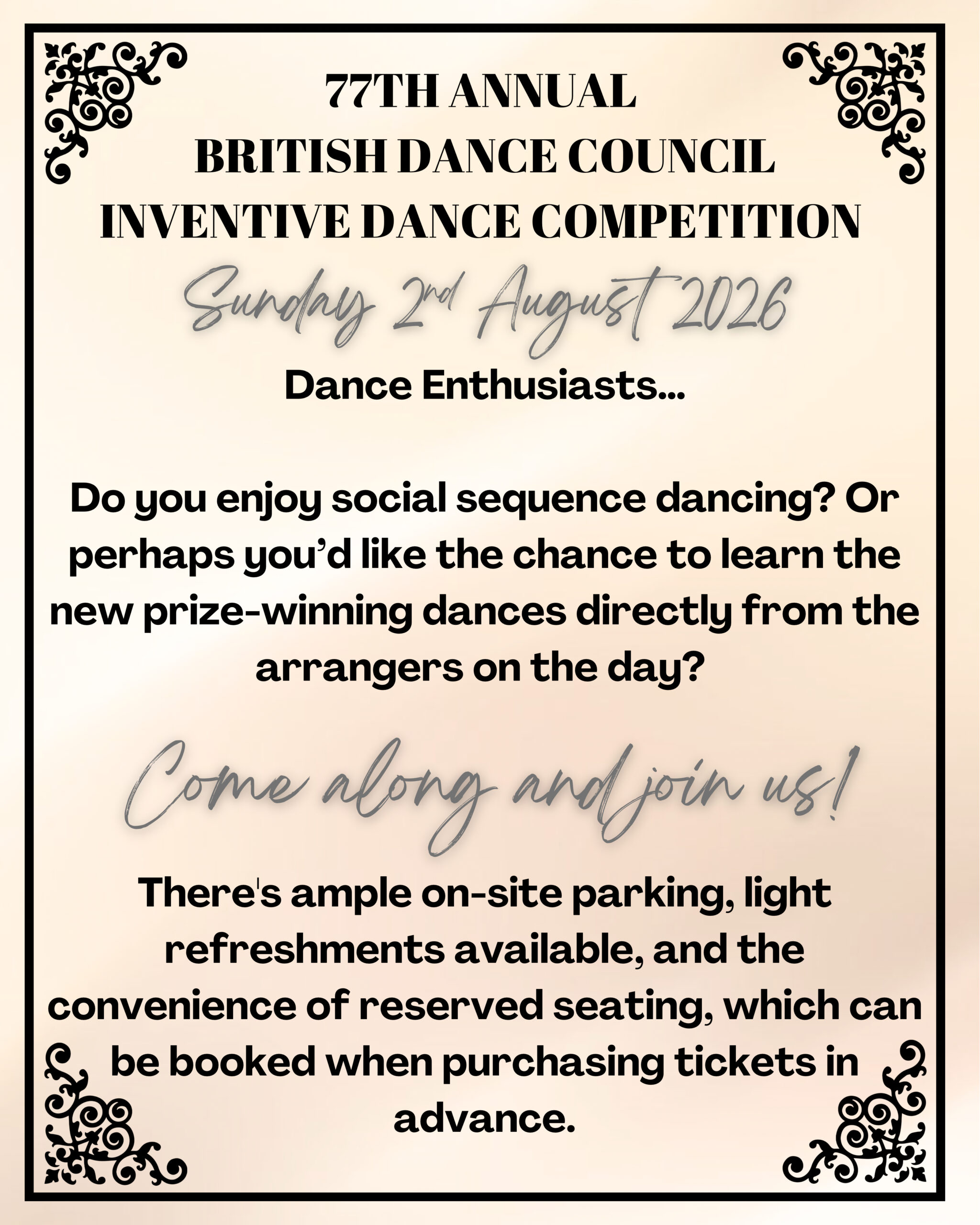 Sequence Home Page - British Dance Council